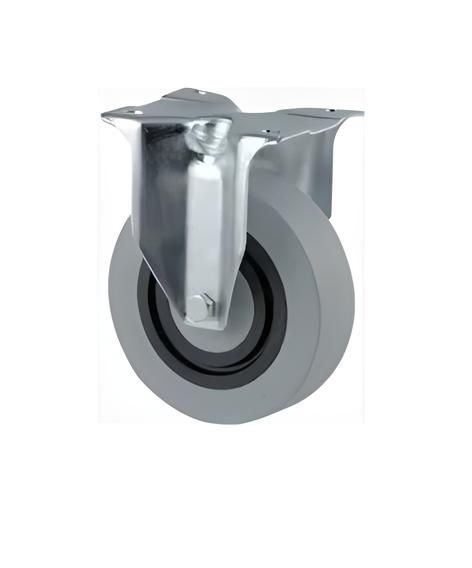 Grey Rubber Castor Wheel - Kaisiong Timber