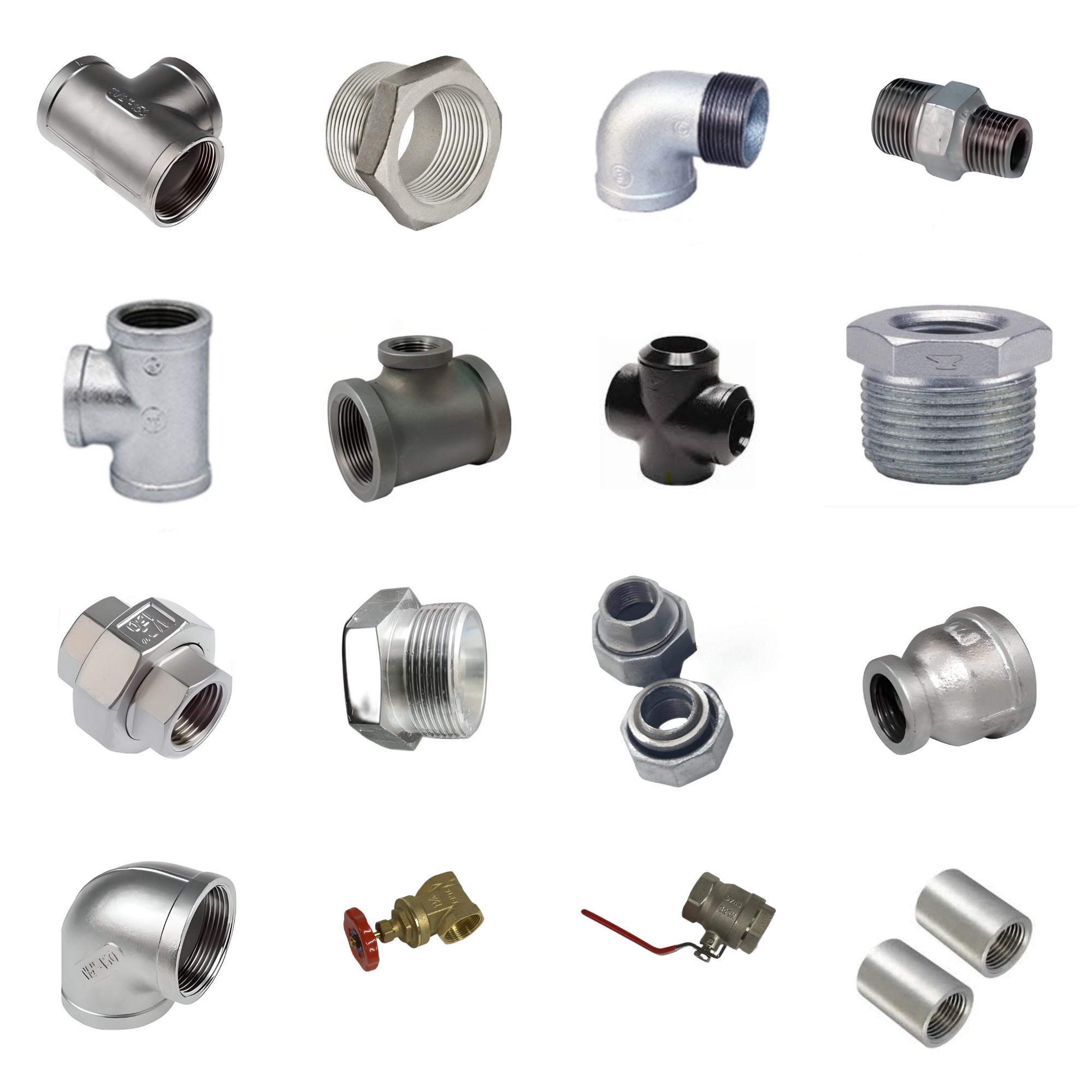 Stainless Steel, Black & GI Fittings - Kaisiong Timber