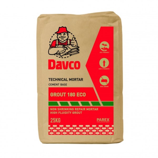 Davco 180 Eco Non-Shrink Grout - Kaisiong Timber