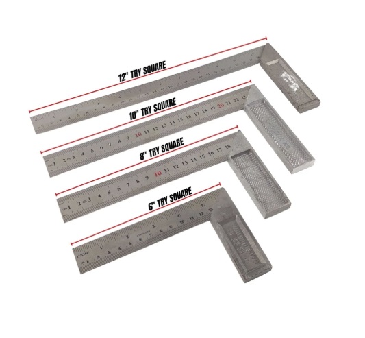 Steel Try Squares 6/8/10/12 ft - Kaisiong Timber